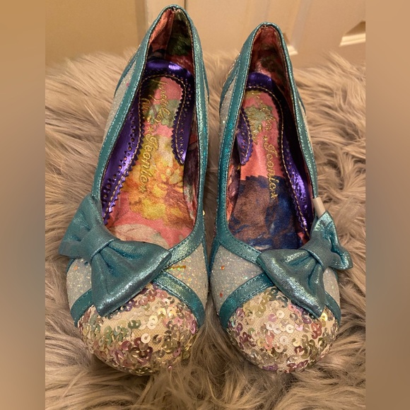 Irregular Choice | Shoes | Euc No Box Irregular Choice Heels Silver ...